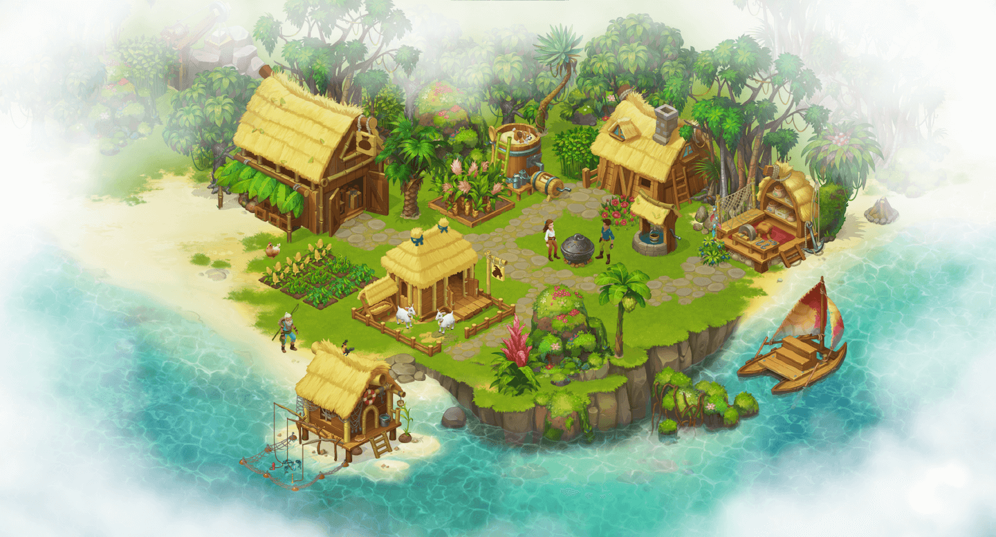 Island Hoppers: Jeu d’aventure et de gestion de ferme